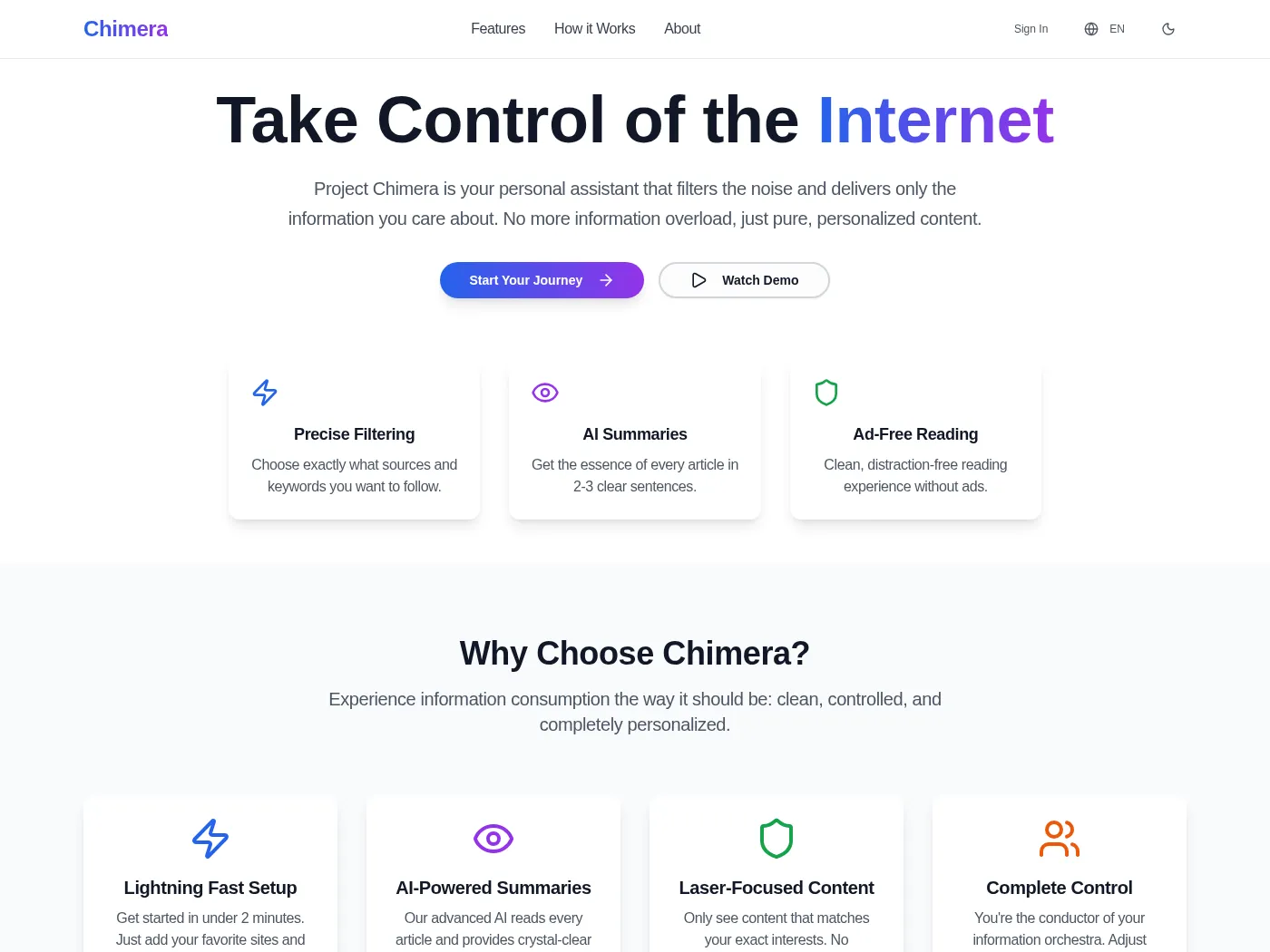 Chimera Project Deployment Platform
