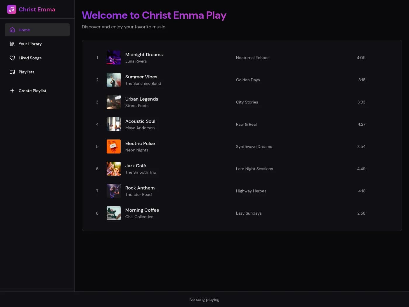 Christ Emma Play