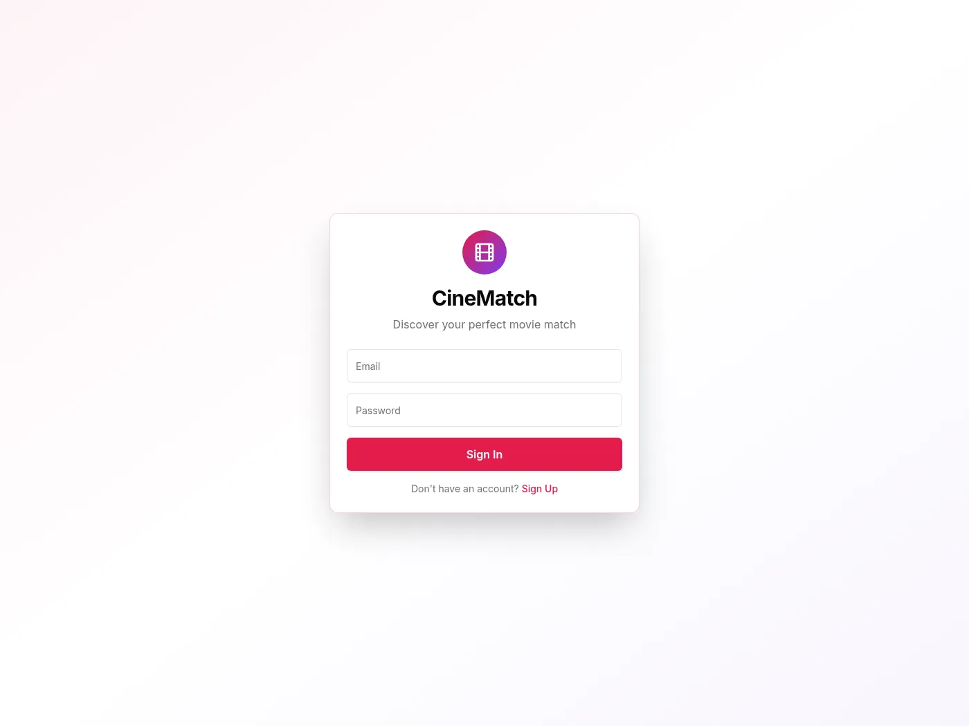 CineMatch: Personalized Movie Recommendation Platform