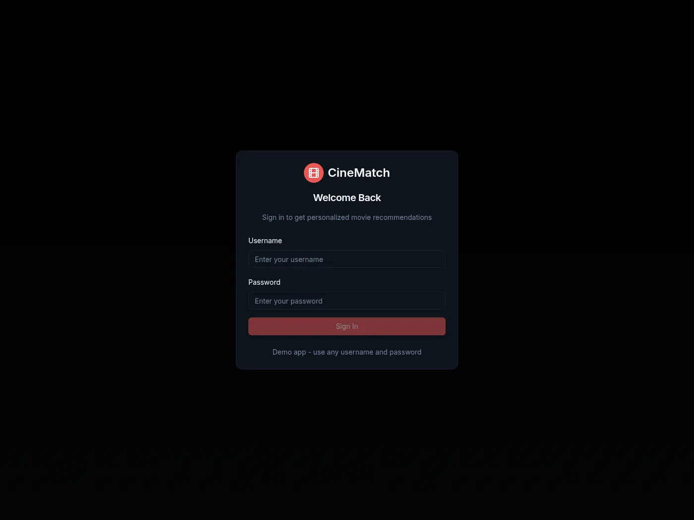 CineMatch: Personalized Mobile Web App for Daily Movie Recommendations