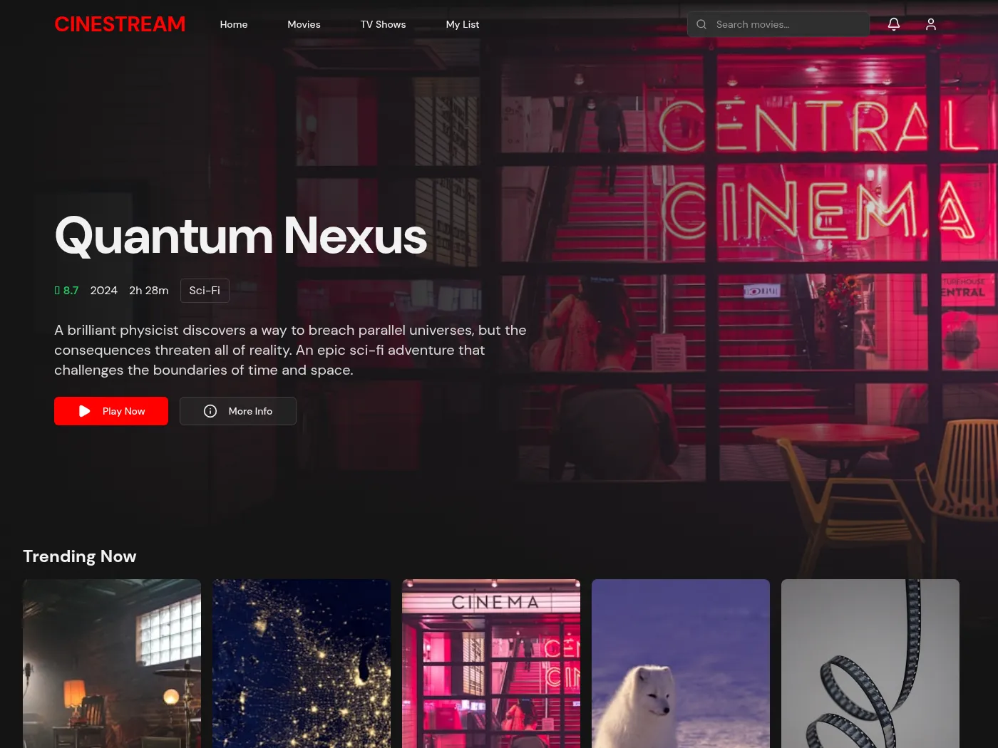 CineStream: Discover and Watch the Latest Movies
