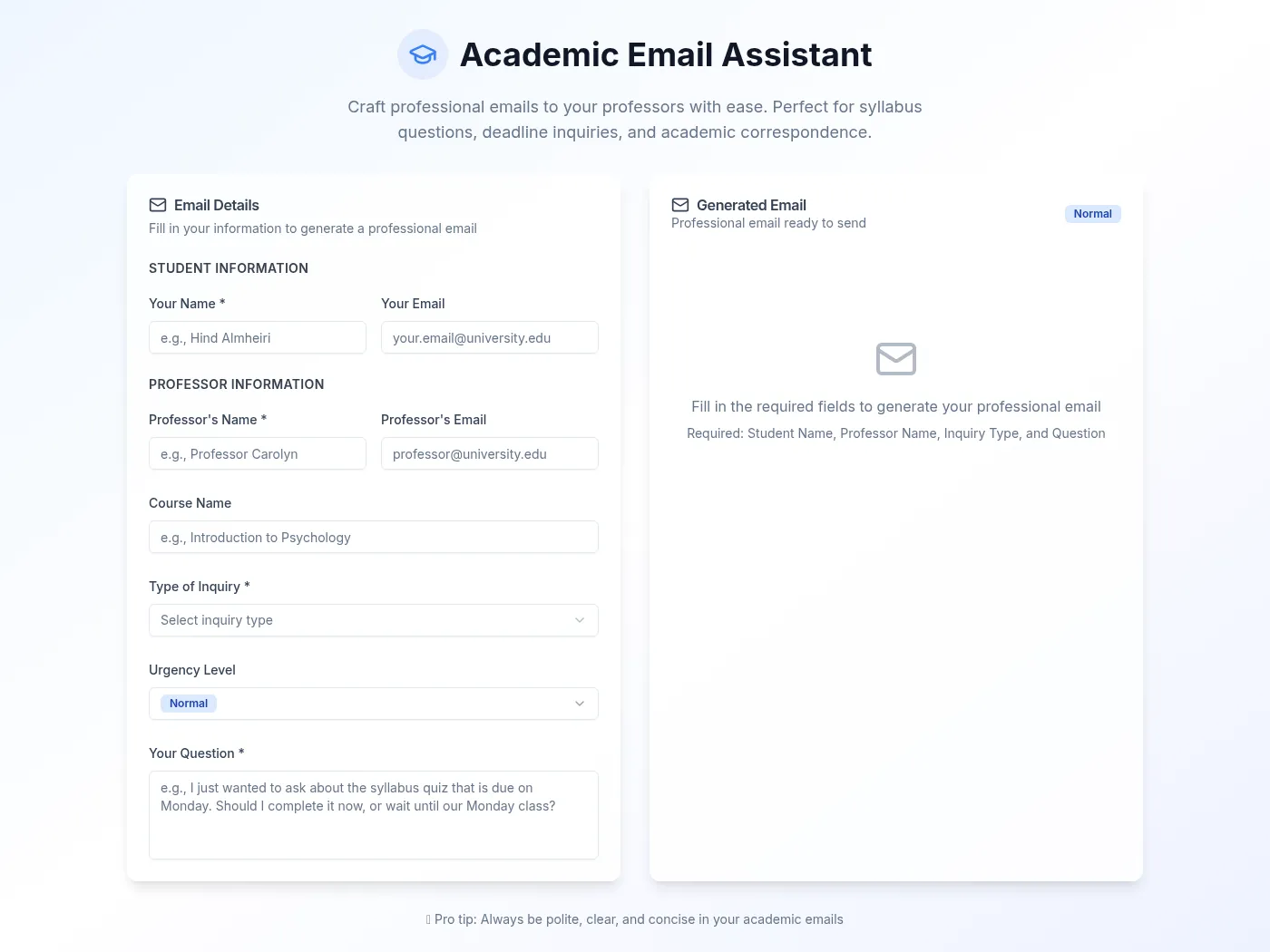 Class Syllabus Quiz Inquiry Assistant