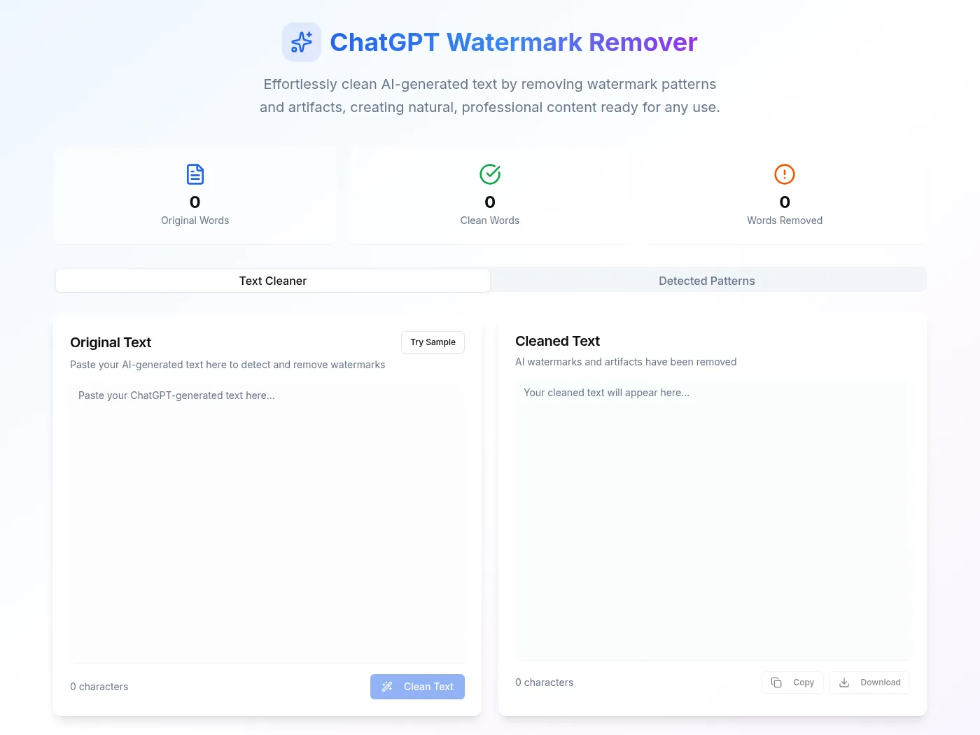 ChatGPT Watermark Remover