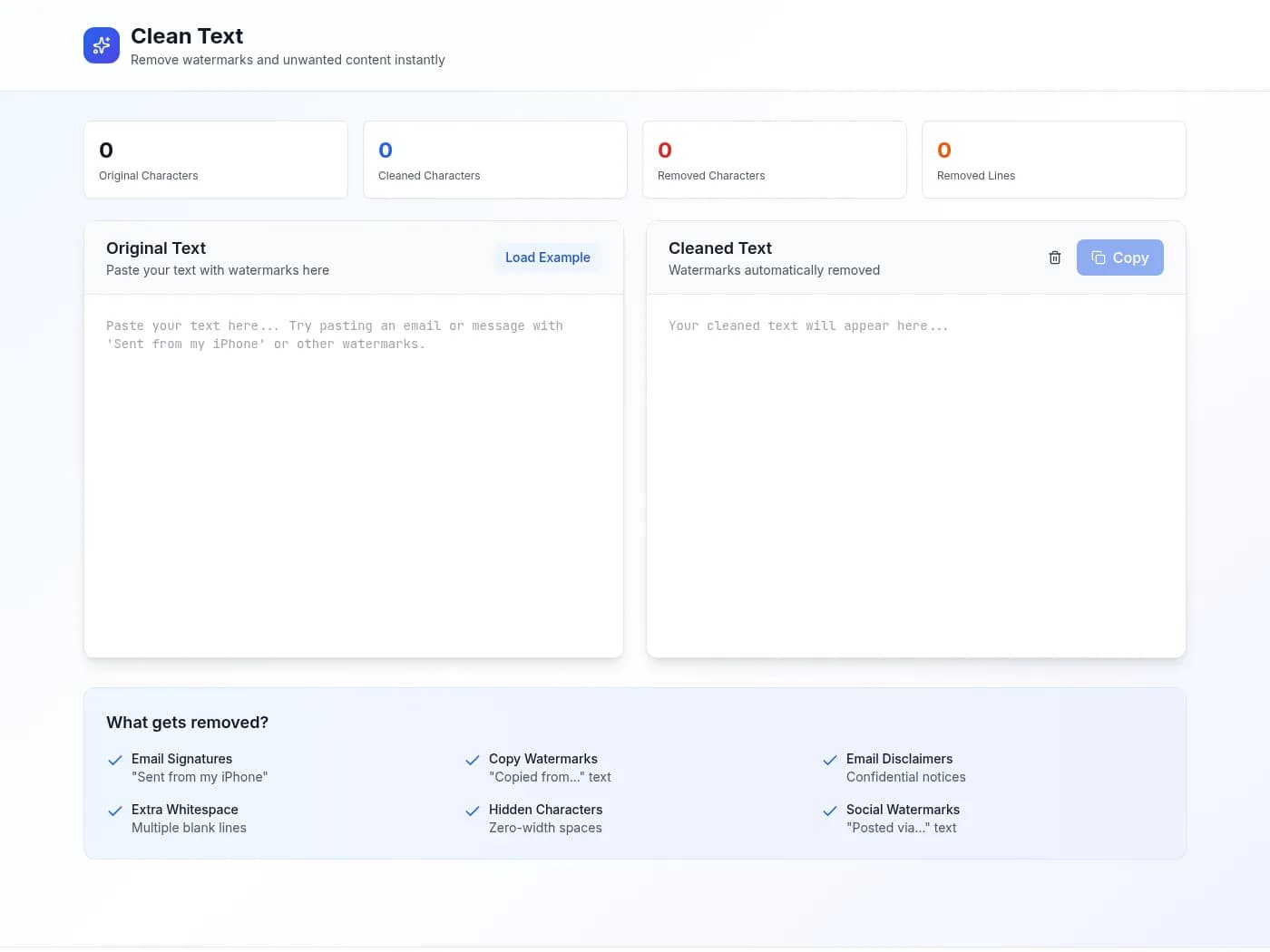 Clean Text: Effortless Text Sanitizer