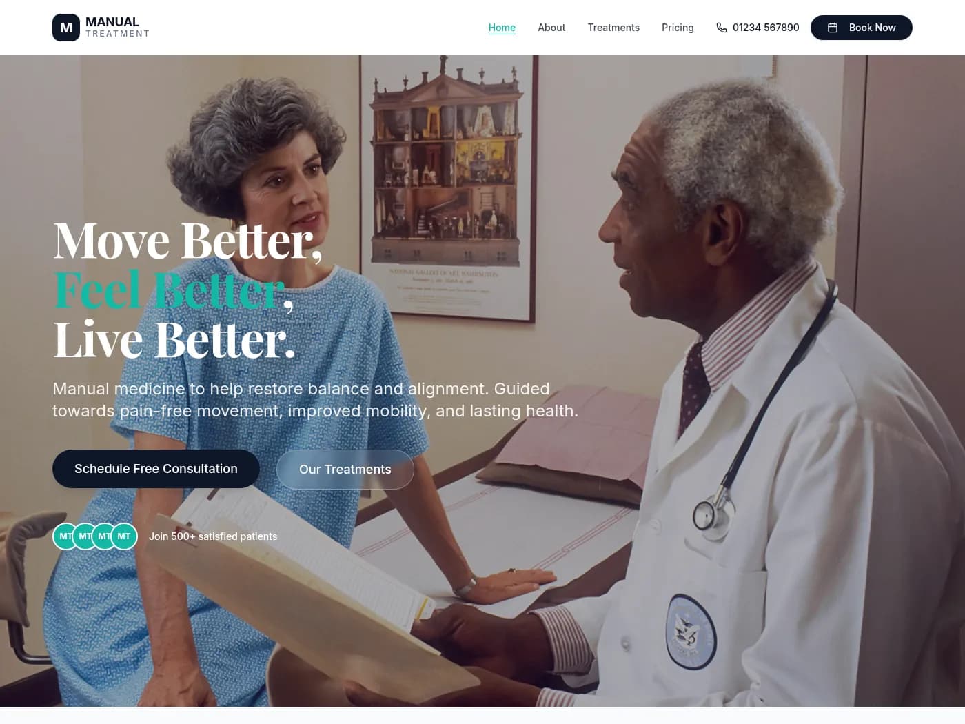 Manual Treatment Clinic Site