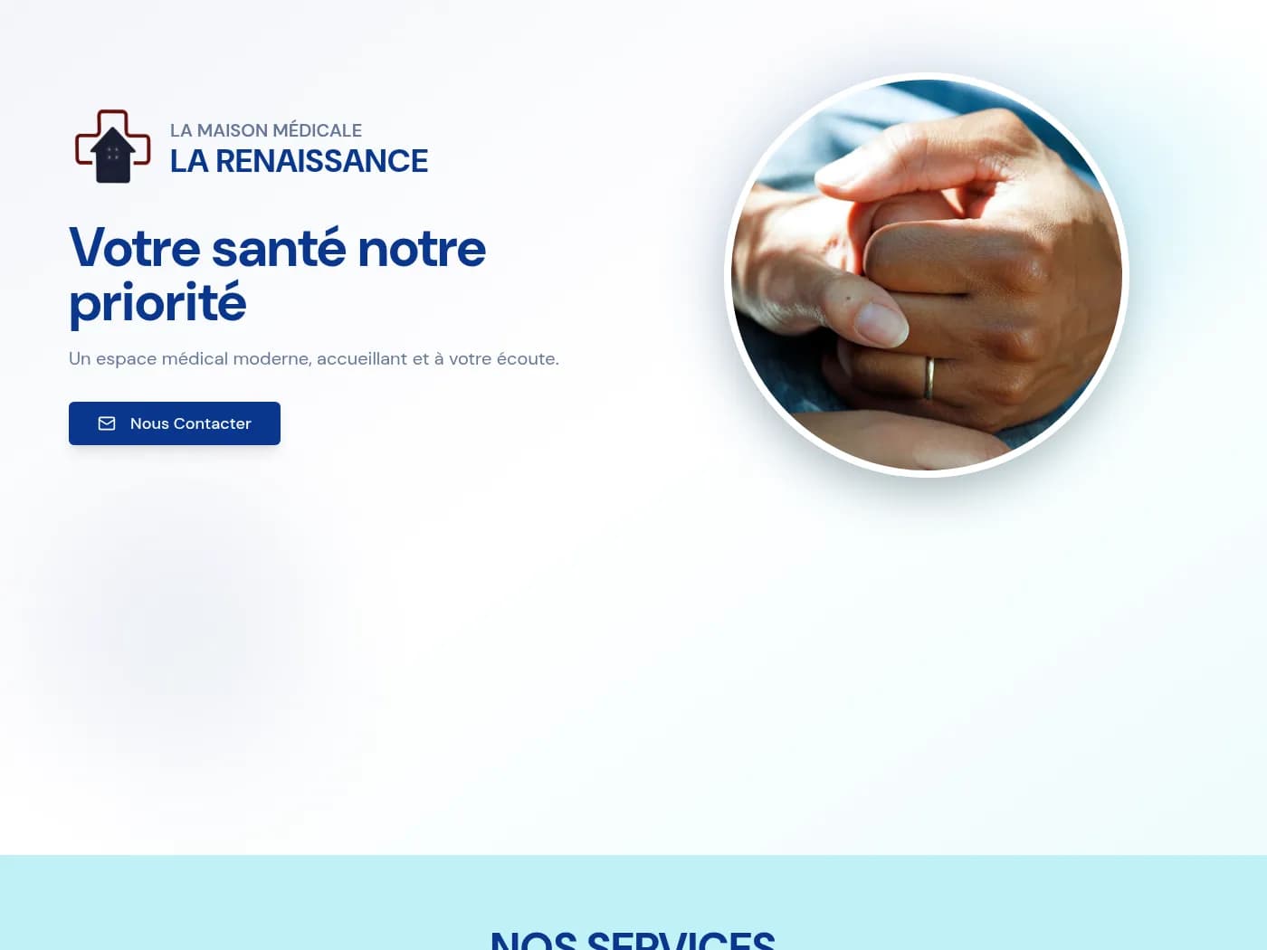 Clinique La Renaissance Interactive French Website