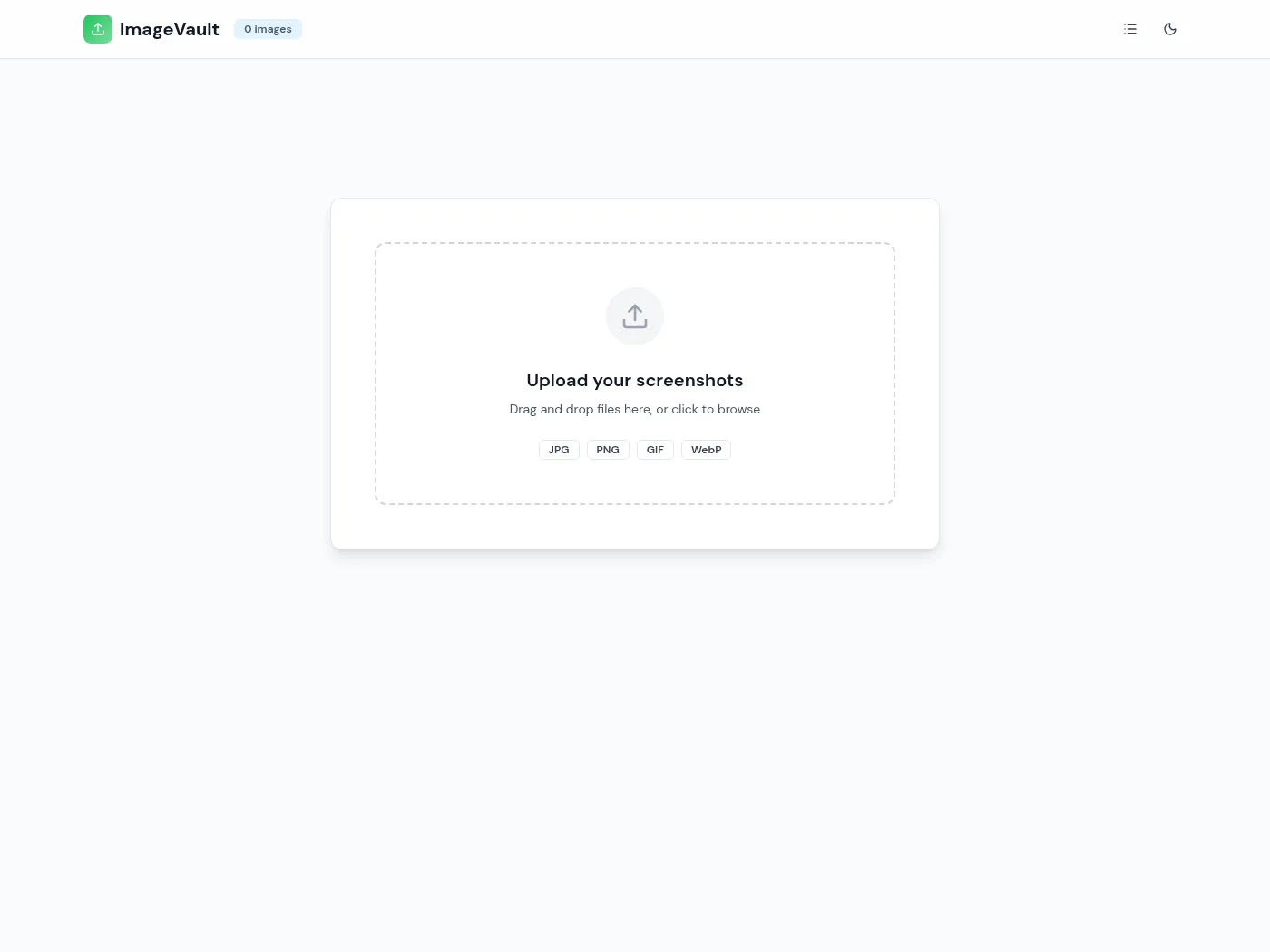 Image Screenshot Website Clone