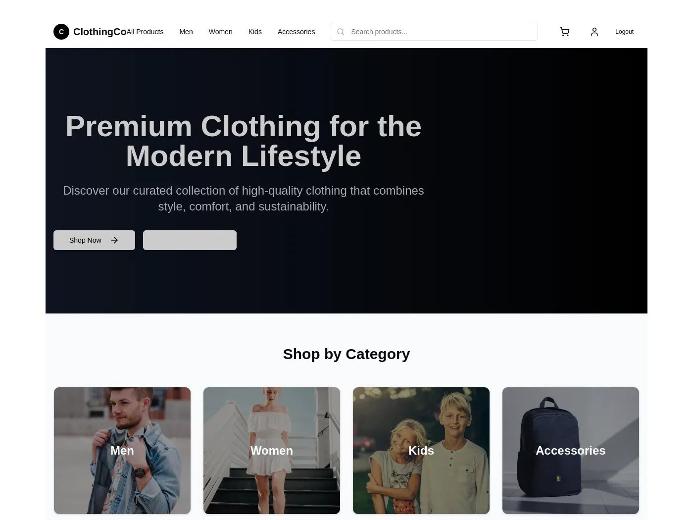 Clothing E-commerce Platform with Payment Integration