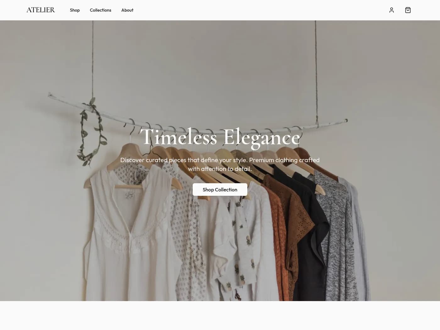 Clothing Shop Webstore