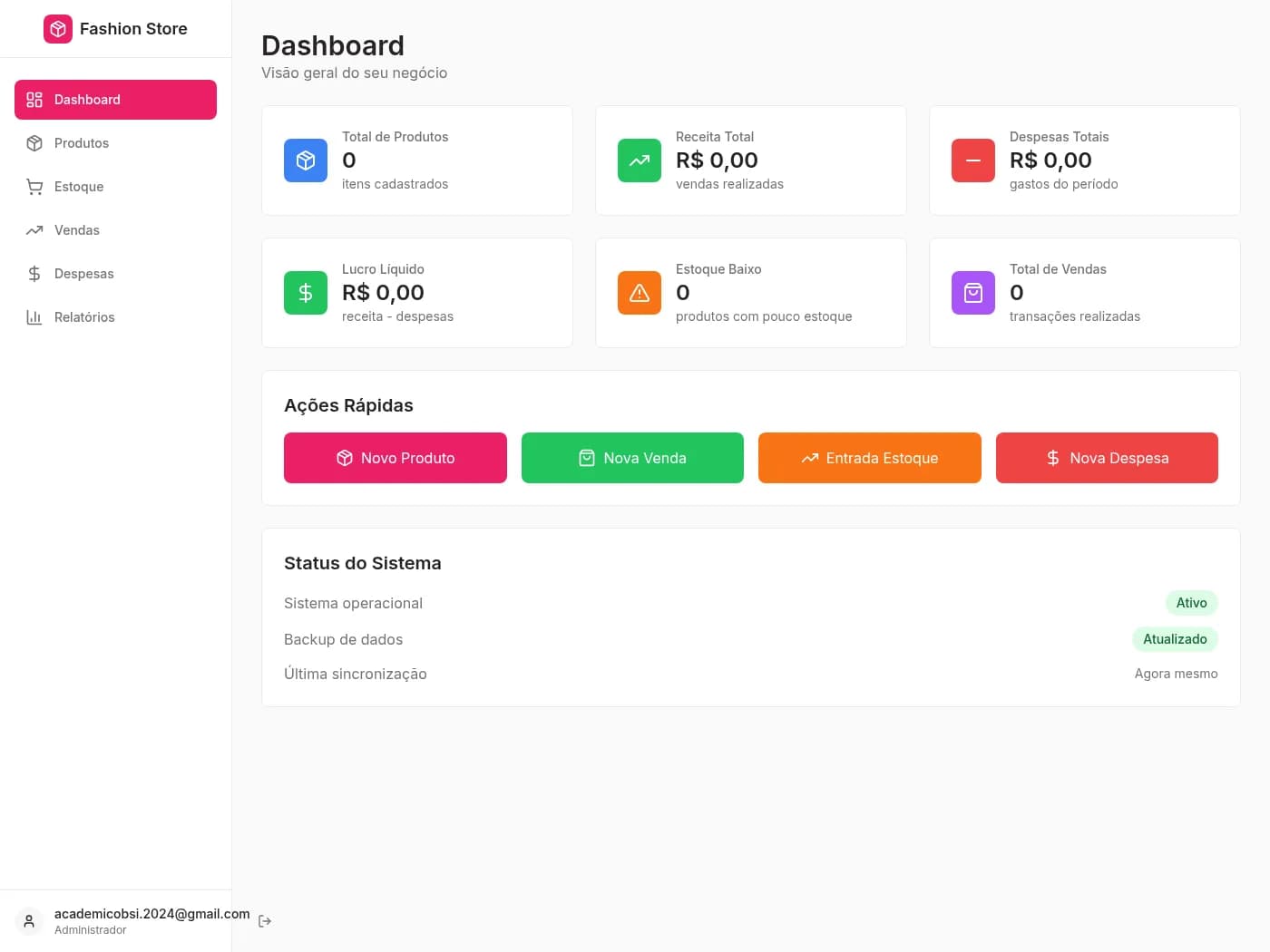 Clothing Store Management System for Women's Fashion