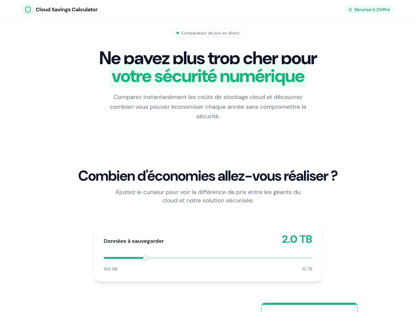 Cloud Savings Calculator