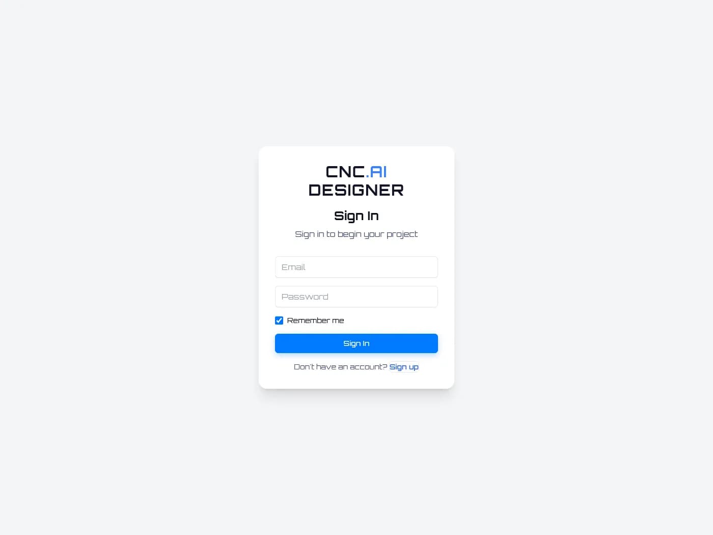 CNC.AI Designer