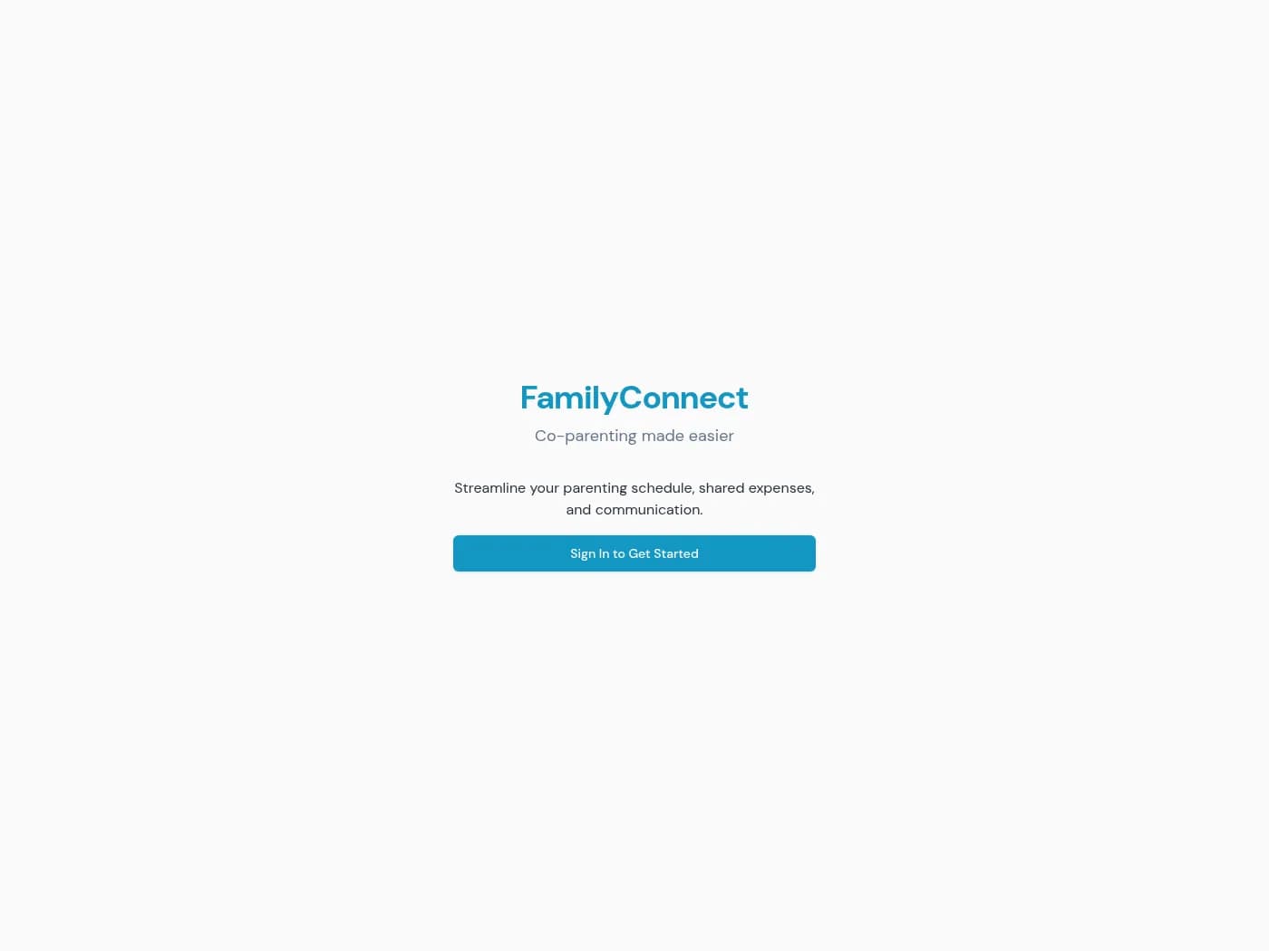 Co-Parent Organizer: Family Wizard Clone