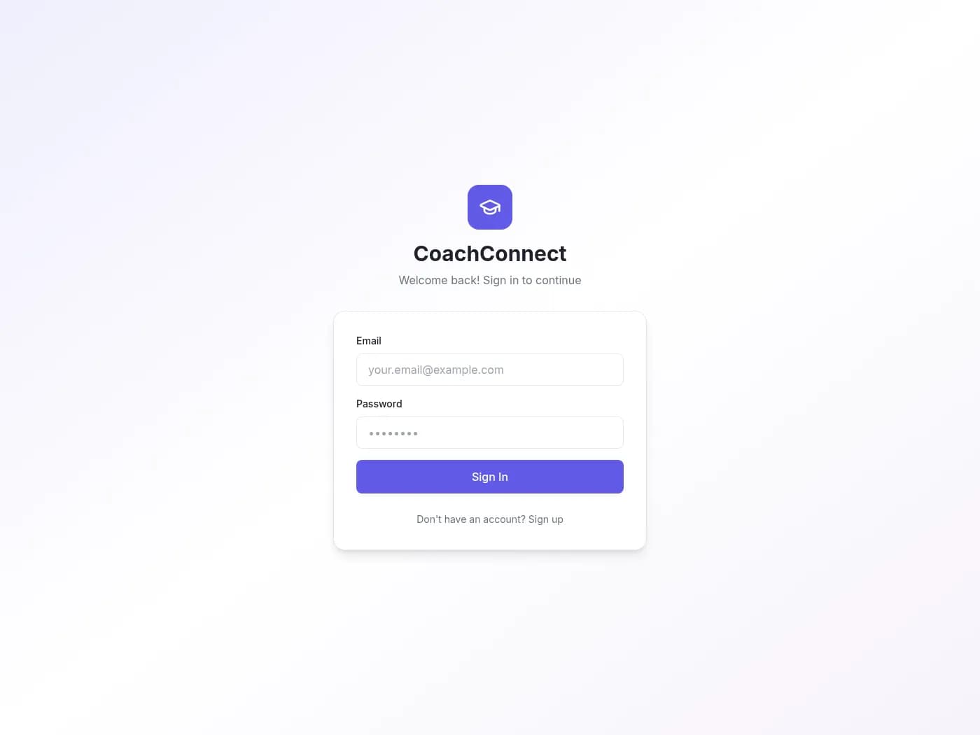 CoachConnect: Dynamic Coaching Platform with Unique Student Management