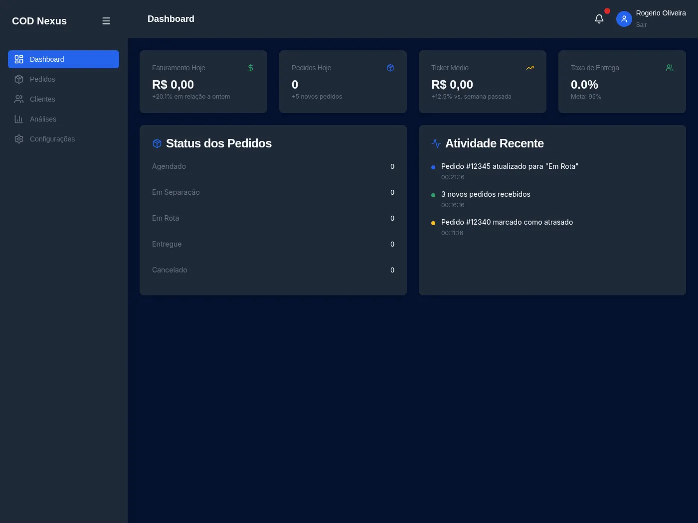 COD Nexus: Hub de Inteligência Operacional para E-commerce COD
