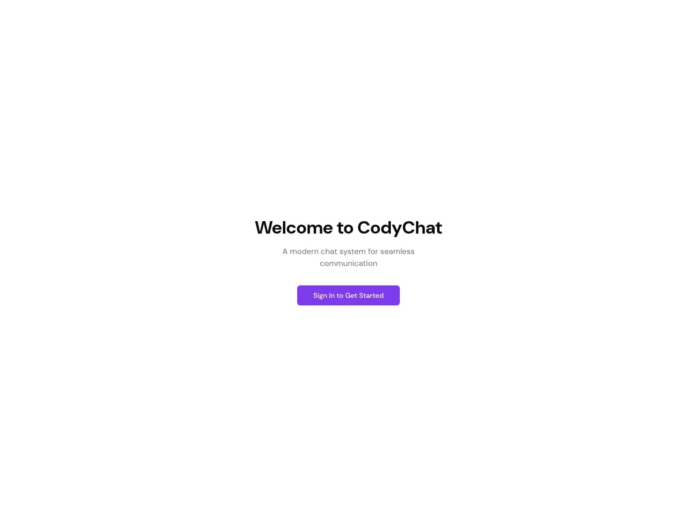 מערכת צ'אט דומה לCODYCHAT