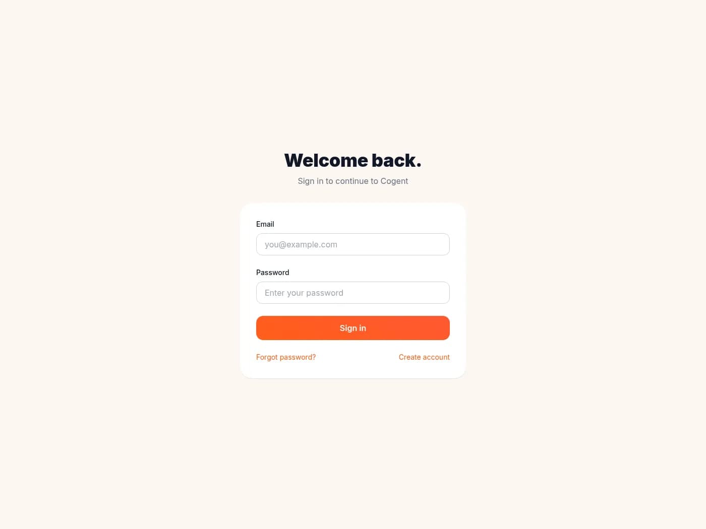 Cogent Full-Stack Authenticated Student Dashboard – Pixel-Perfect Spec