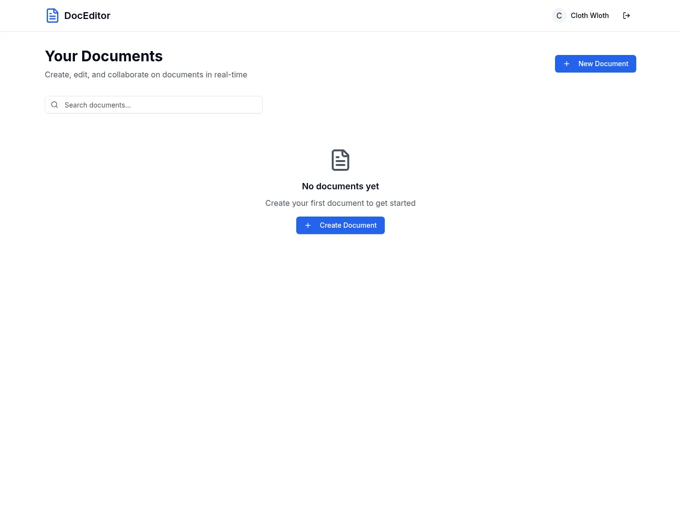 Collaborative Project Document Editor with Real-Time Change Tracking