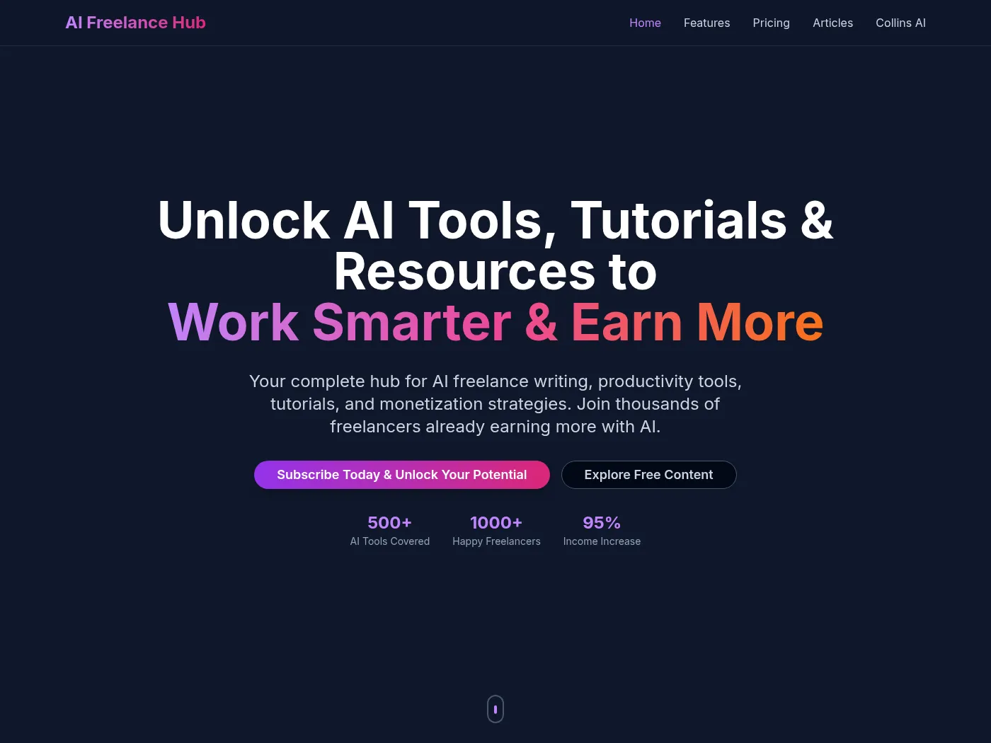 Collins Maiko 3D Portfolio Website