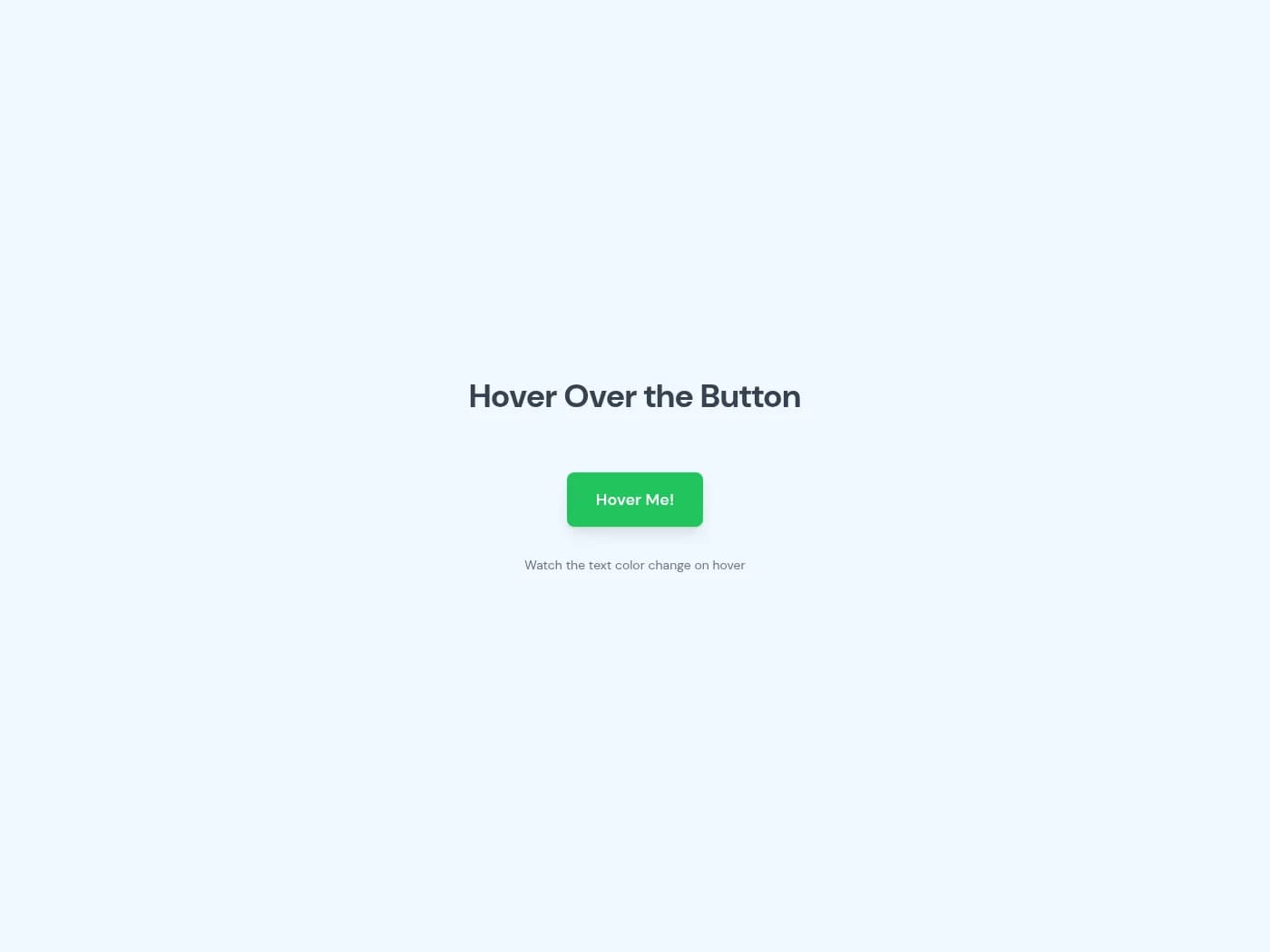 Color-Changing Hover Button