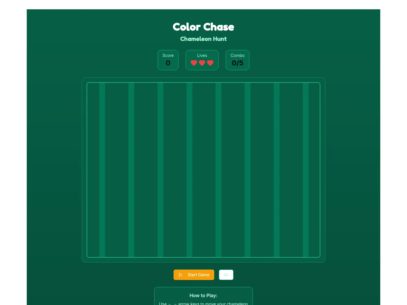 Color Chase – Chameleon Hunt