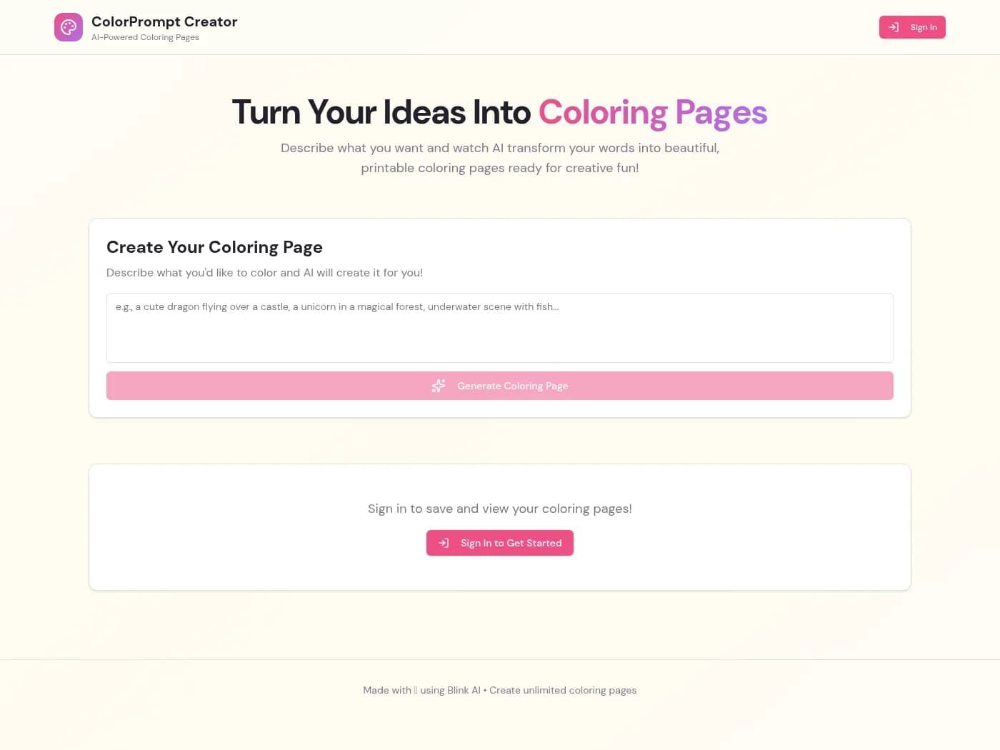 ColorPrompt Creator