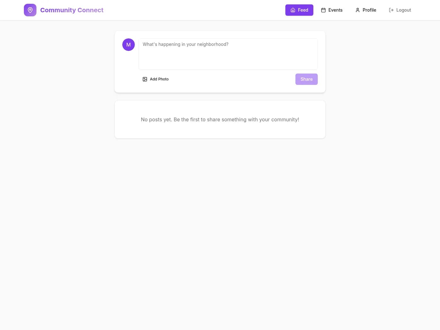 Community Social Network