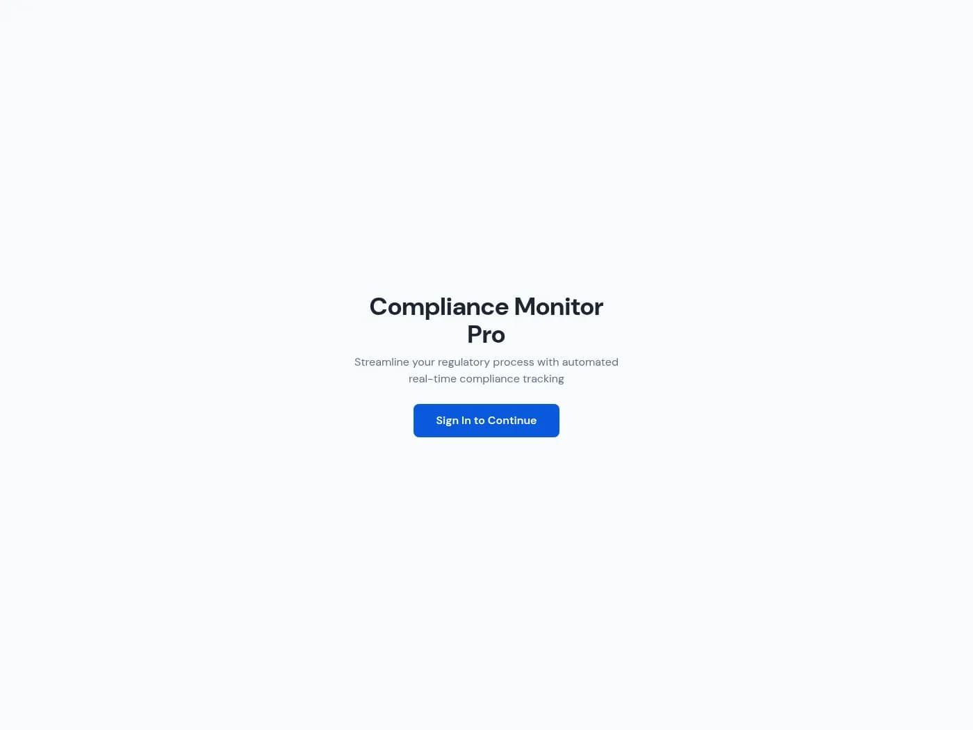Compliance Monitor Pro