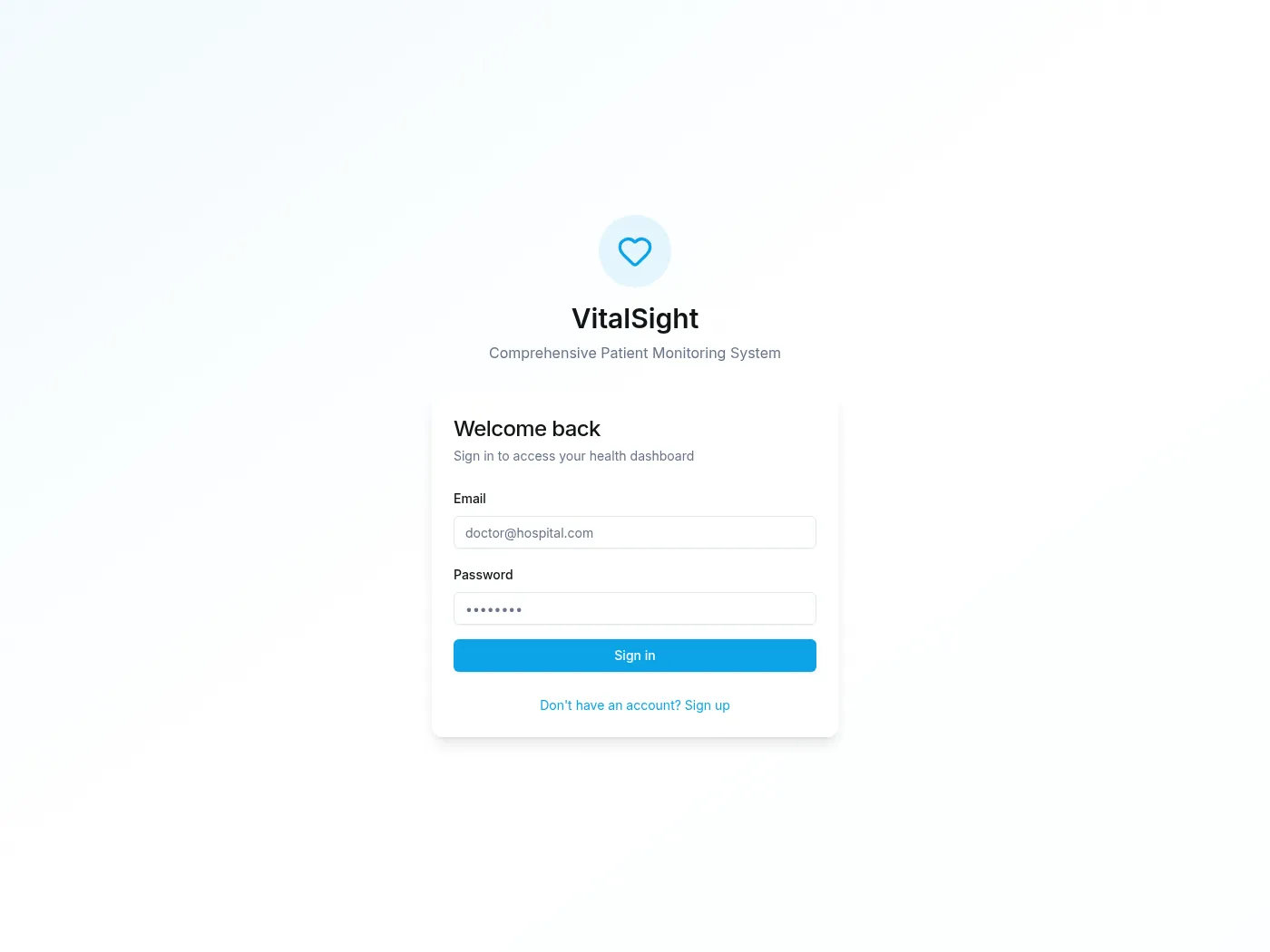 VitalSight: Comprehensive Patient Monitoring System