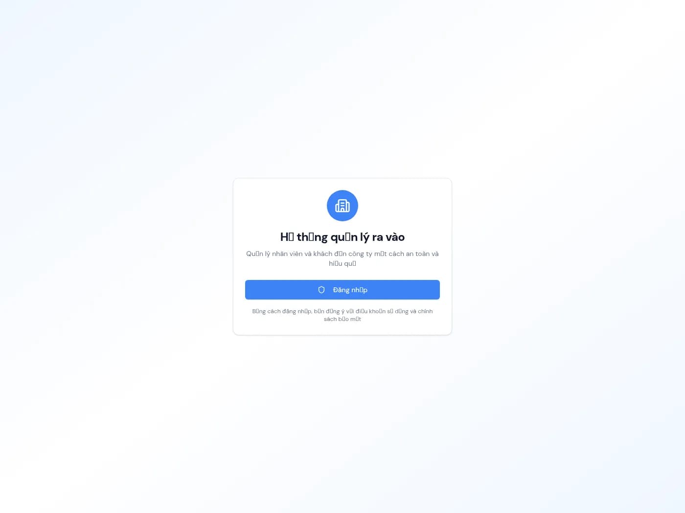 Công ty Entry Management System
