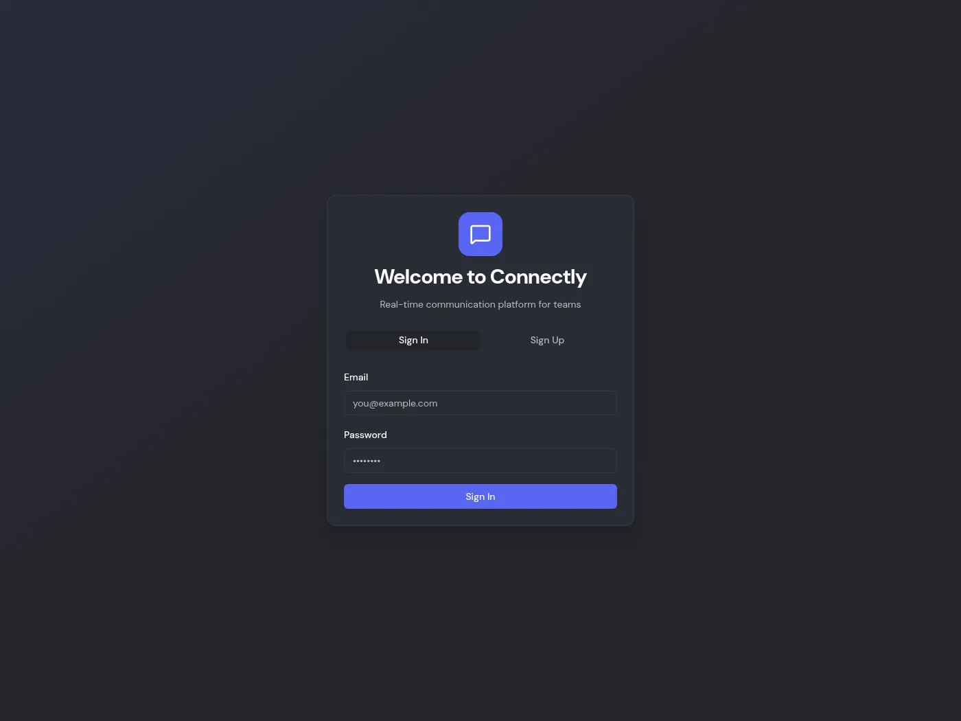 Connectly - Real-Time Communication Platform