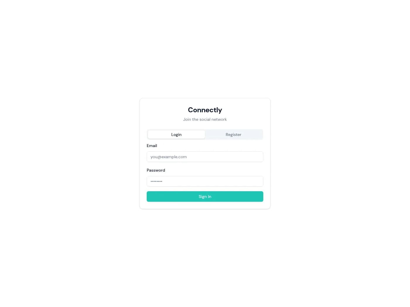 Connectly Social Network