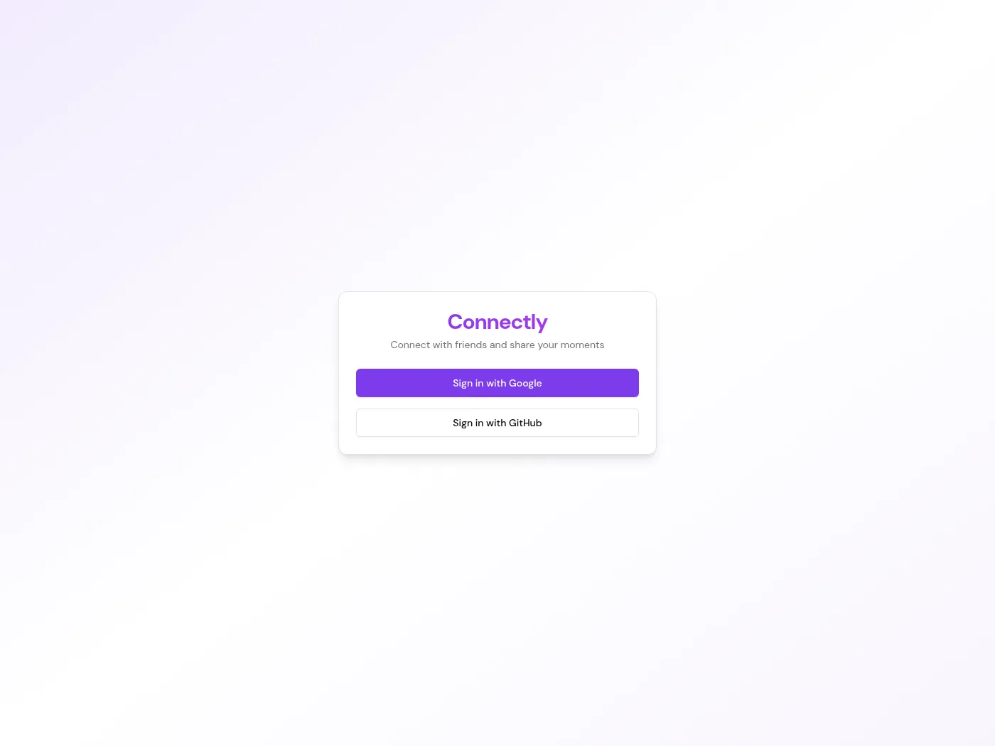 Connectly Social Media Platform