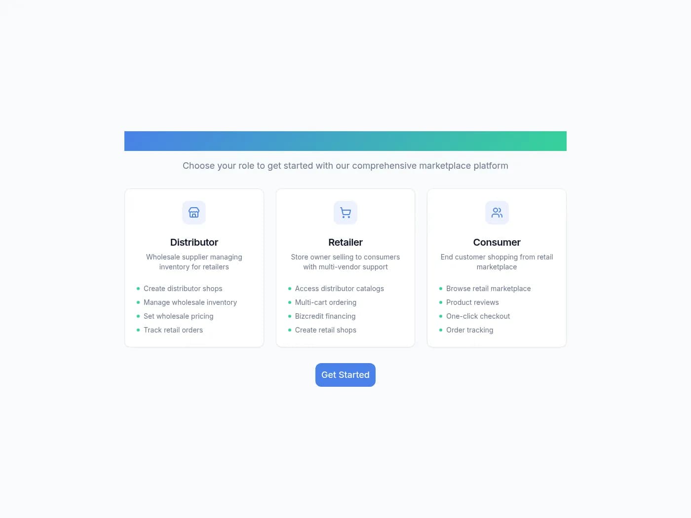 ConnectPro: Unified Retail, Distribution & Consumer Marketplace