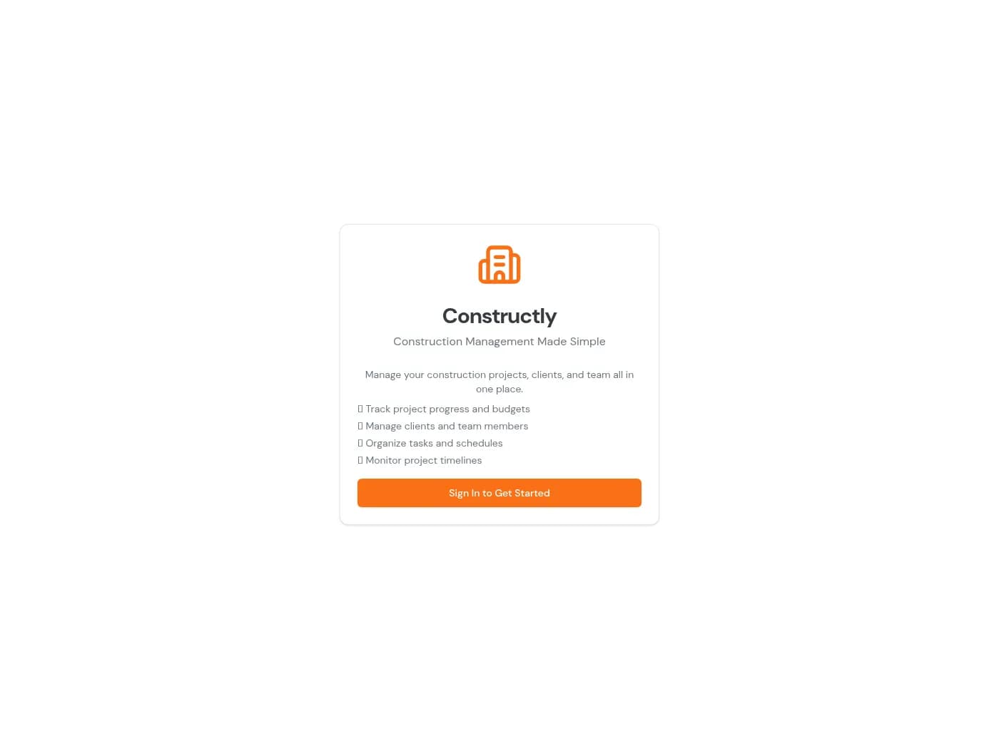 Constructly App