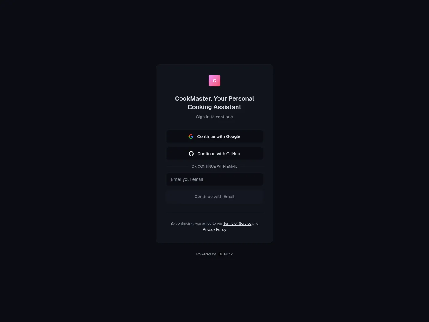 CookMaster: Your Personal Cooking Assistant