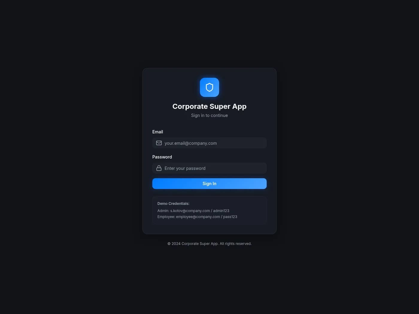 Корпоративный Super App — Единый Центр Продуктивности для сотрудников и администраторов