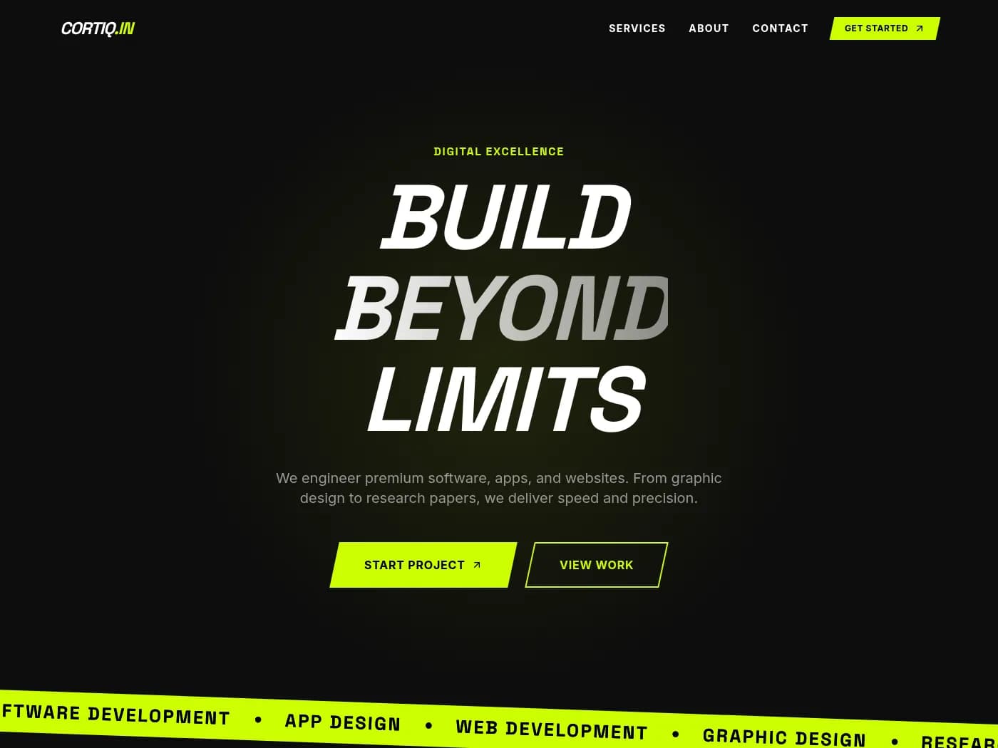 Cortiq Company Site