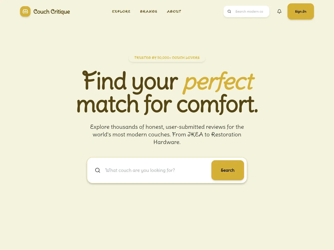 Couch Critique