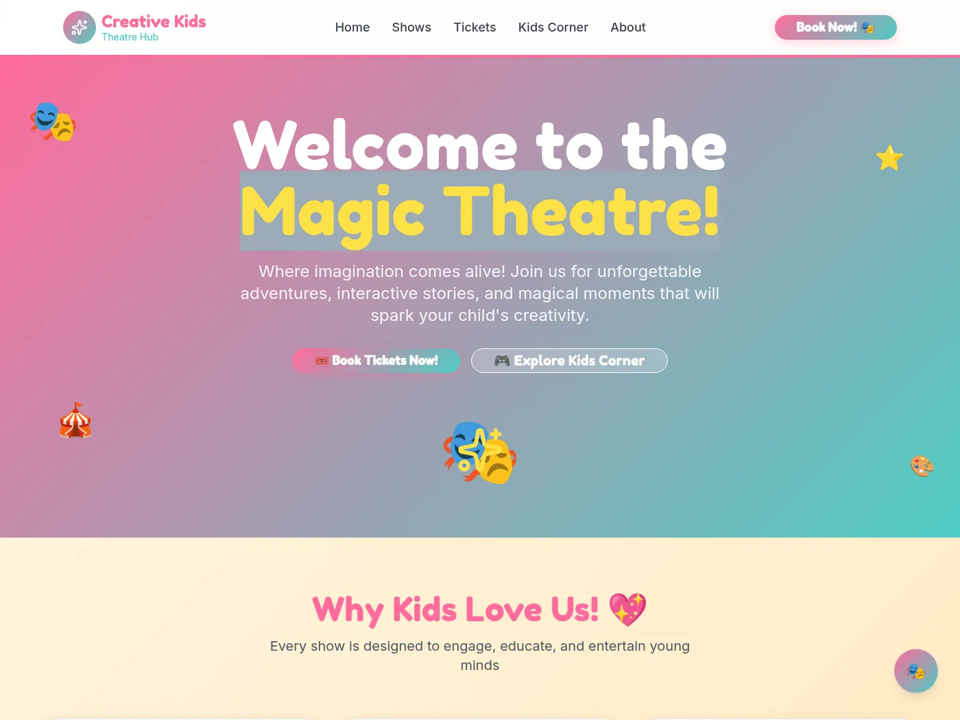 Creative Kids Theatre Hub