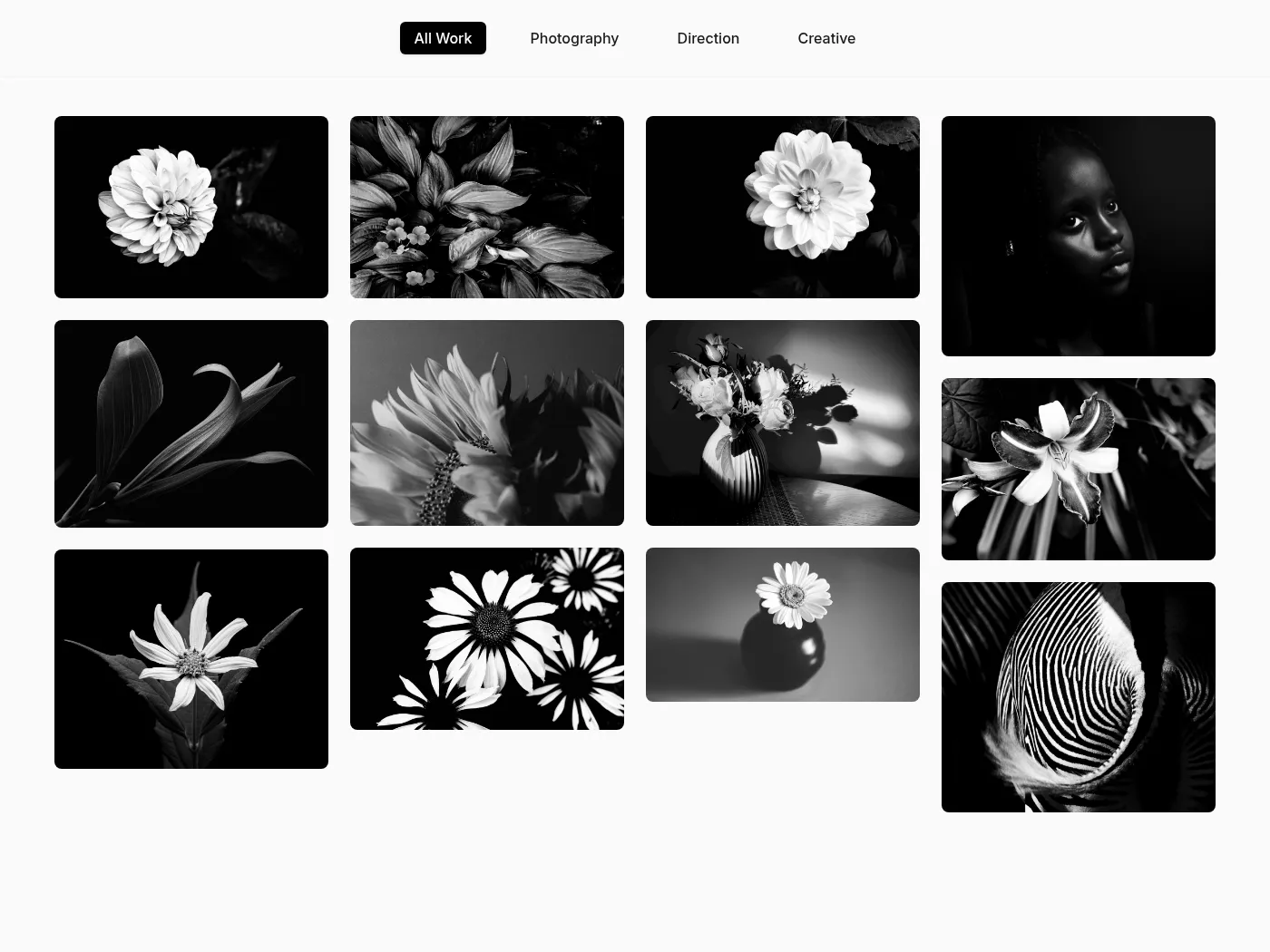 Creative Director Portfolio Website