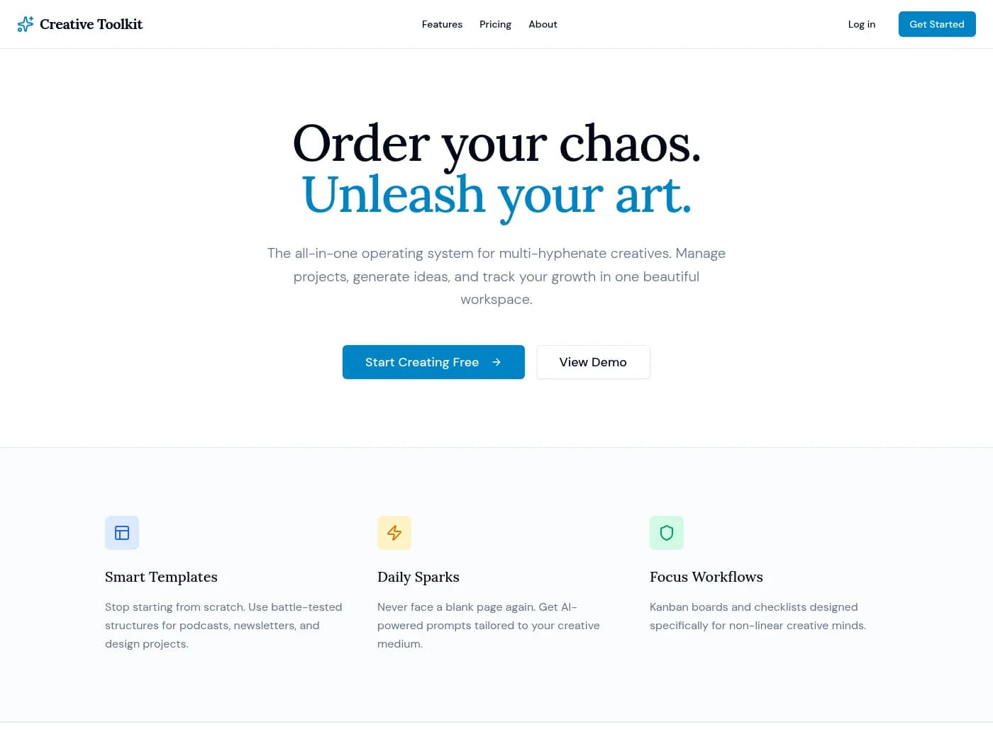 Creative Systems Toolkit