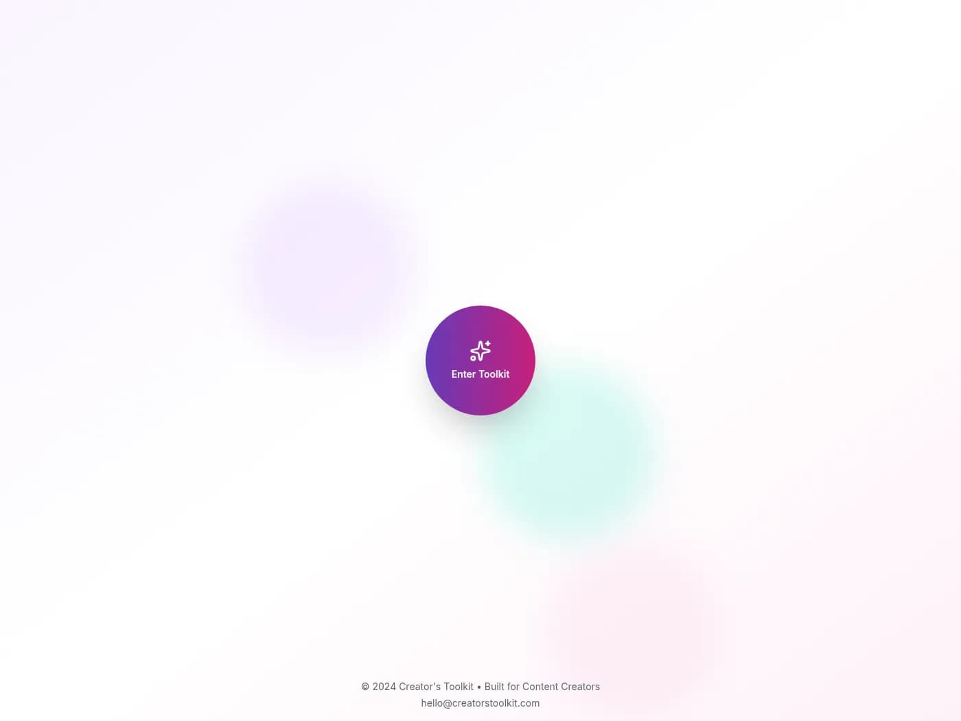 Creator’s Toolkit – The Ultimate Web App for Content Creators and Agencies