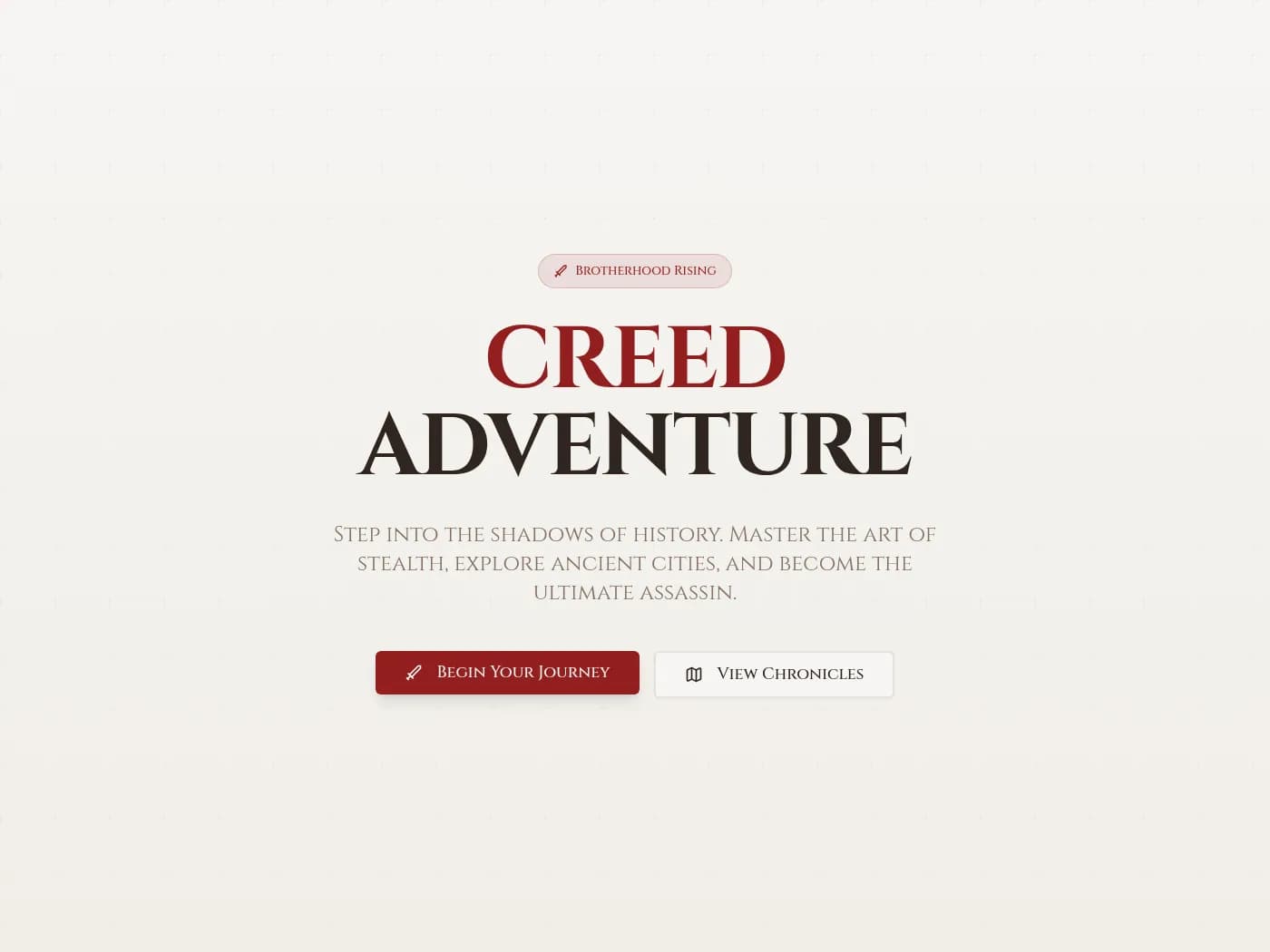 Creed Adventure
