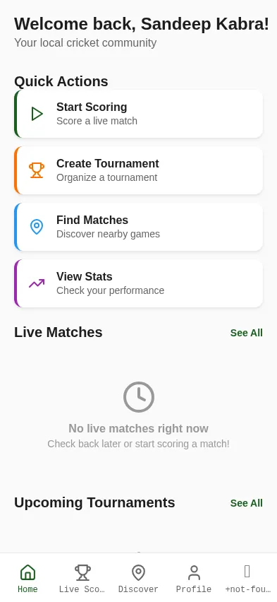 CricLocal: The Local Cricket Community App for India