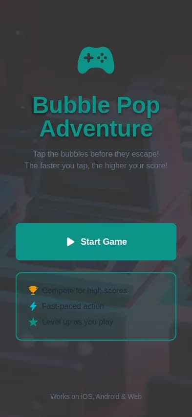 Cross-Platform Mobile Game for Android & iOS
