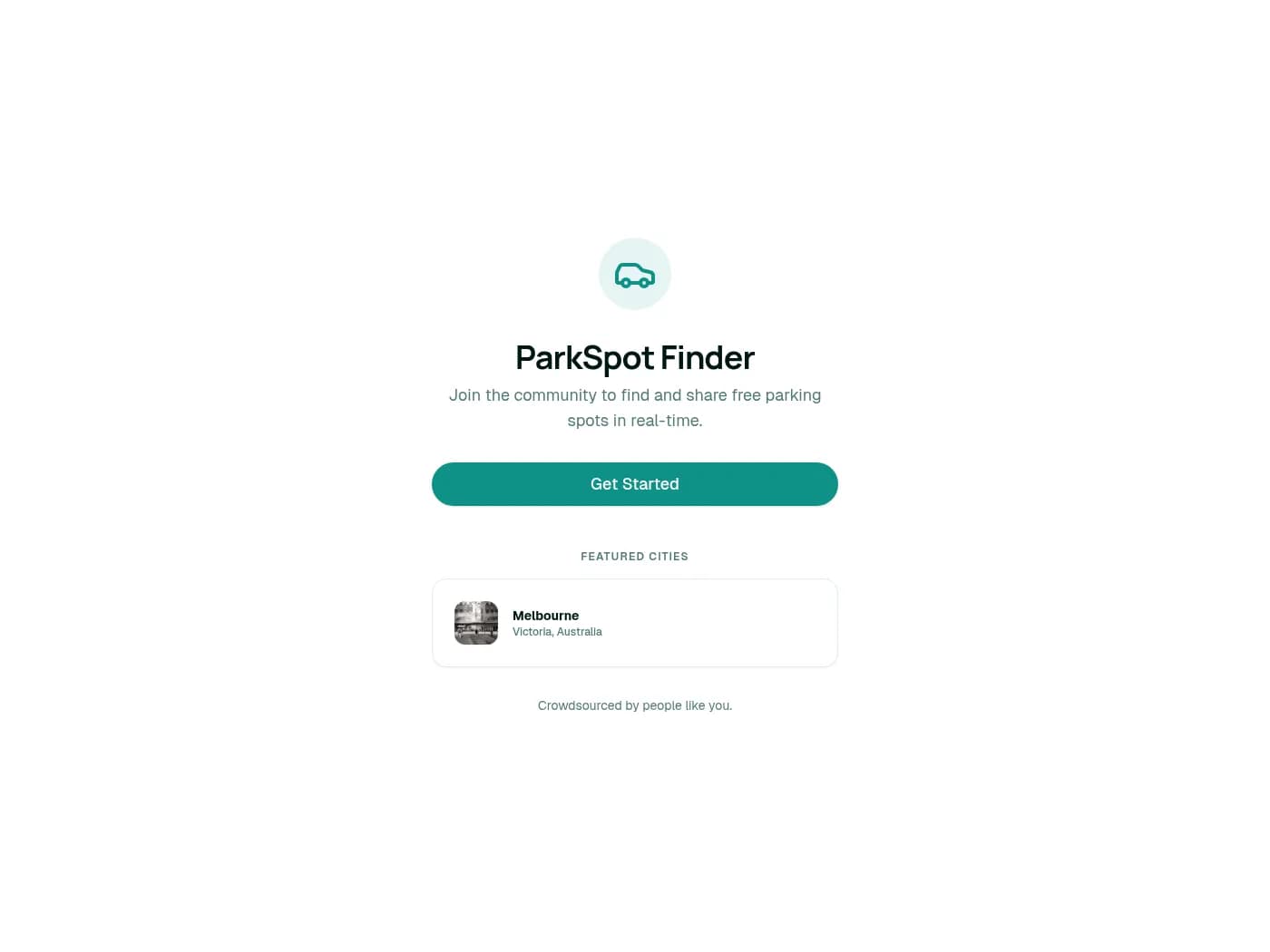 ParkSpot Finder