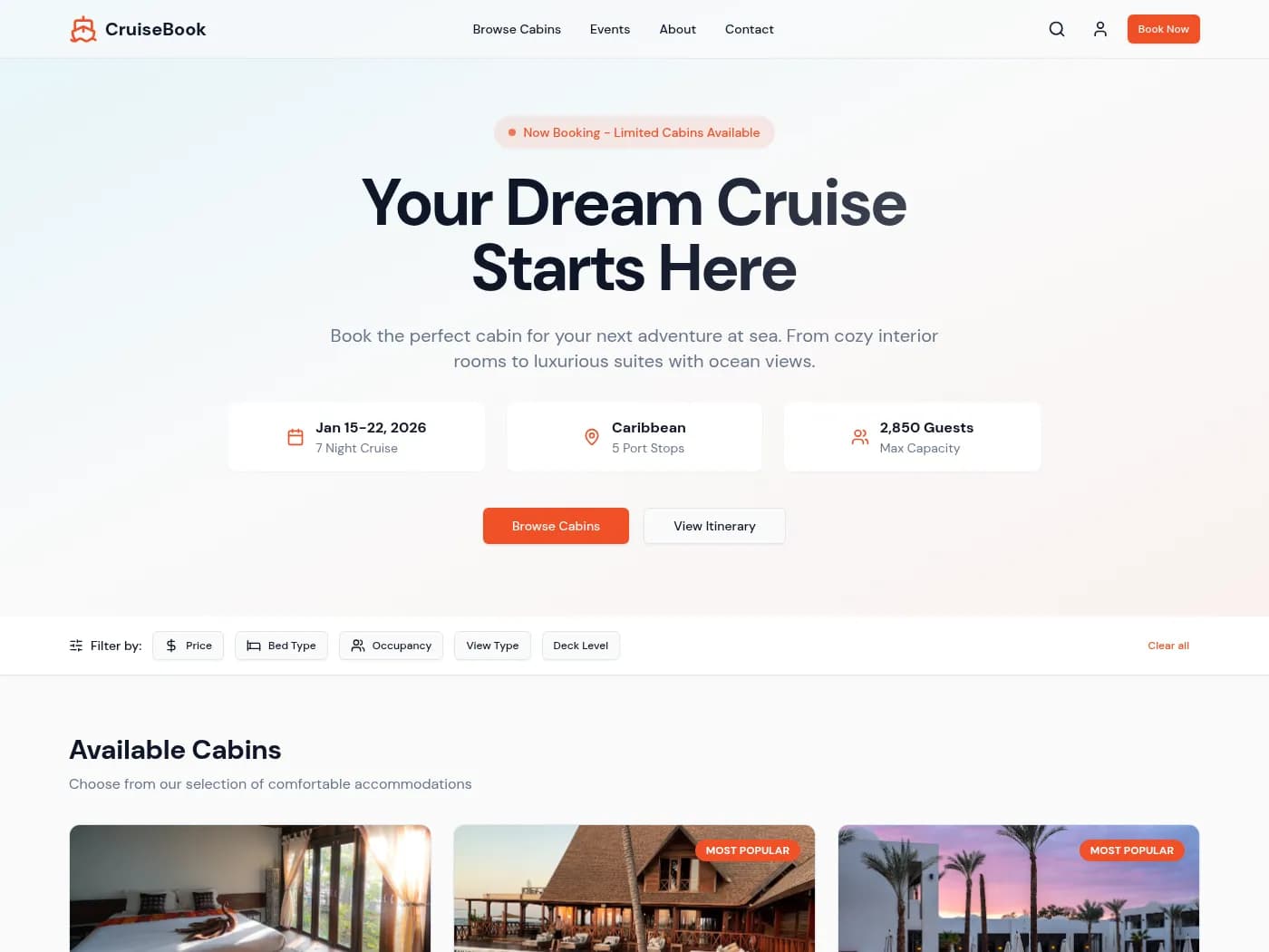 Cruise Cabin Marketplace