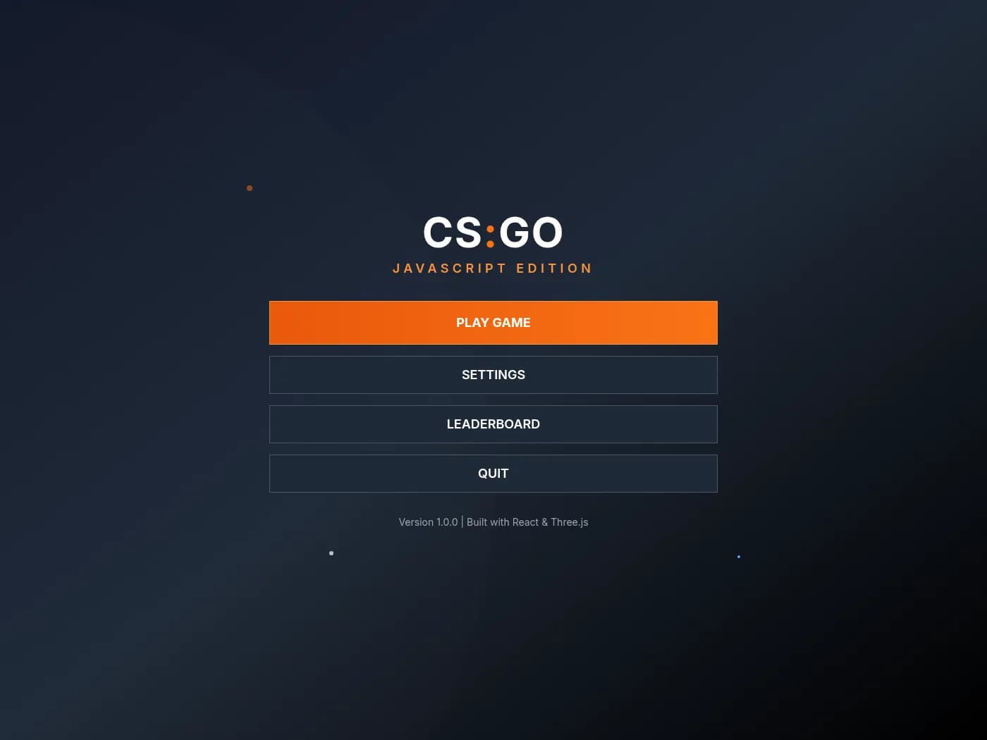 CS:GO Multiplayer Shooter Clone in JavaScript