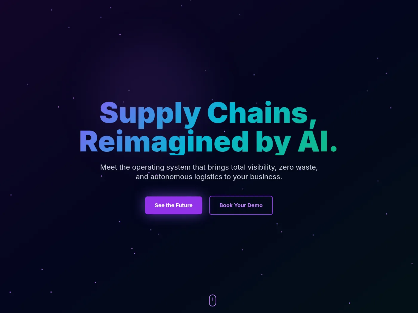 CSCS: The Cinematic AI Supply Chain Experience